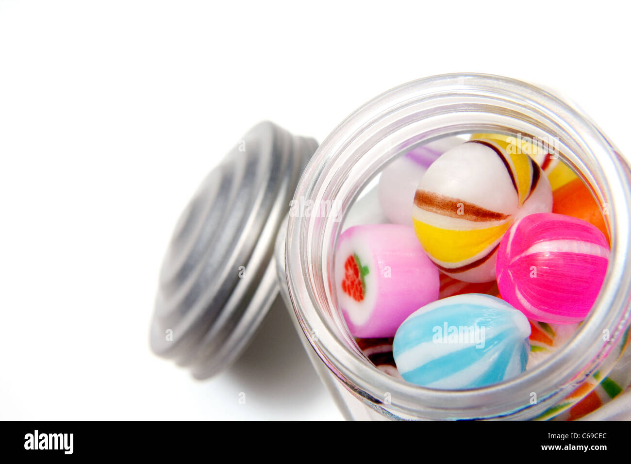 Pot de bonbon Banque de photographies et d’images à haute résolution ...