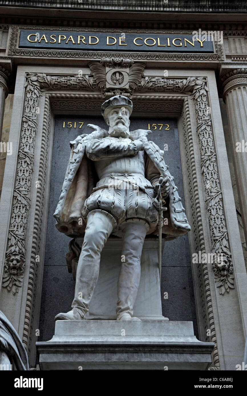 Coligny statue Banque de photographies et d’images à haute résolution ...