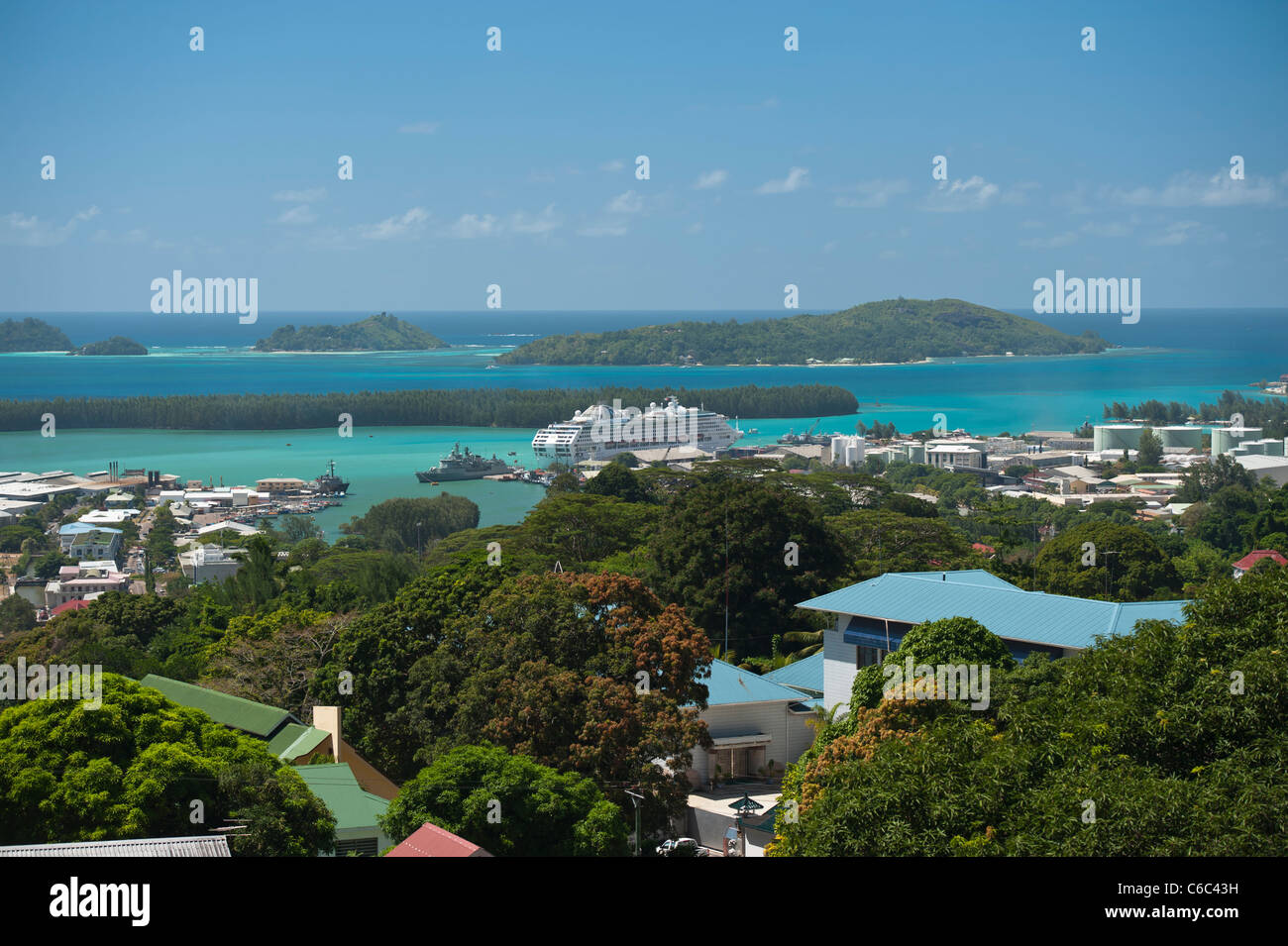 View port victoria mahe seychelles Banque de photographies et d’images ...