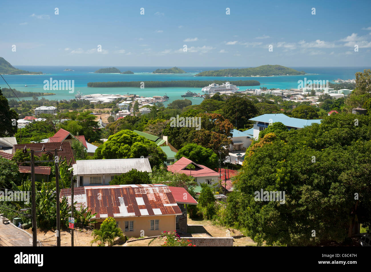 View port victoria mahe seychelles Banque de photographies et d’images ...