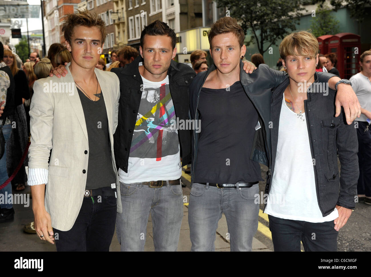 Mcfly ghost stories press and vip evening Banque de photographies et d ...