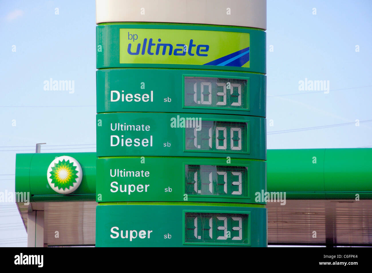 Bp gas filling station Banque de photographies et d’images à haute ...