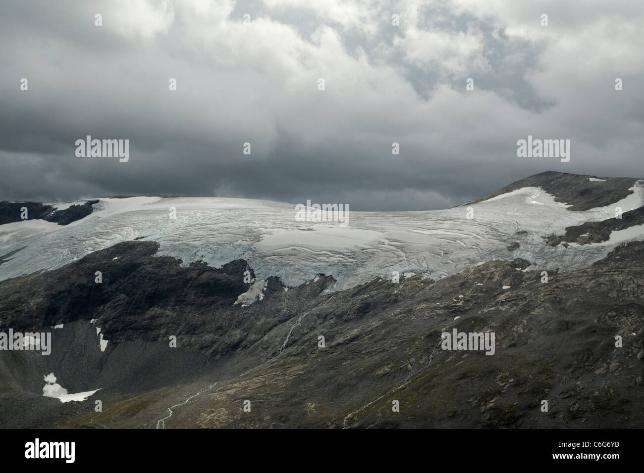 Glacier du blafjell Banque de photographies et d’images à haute ...