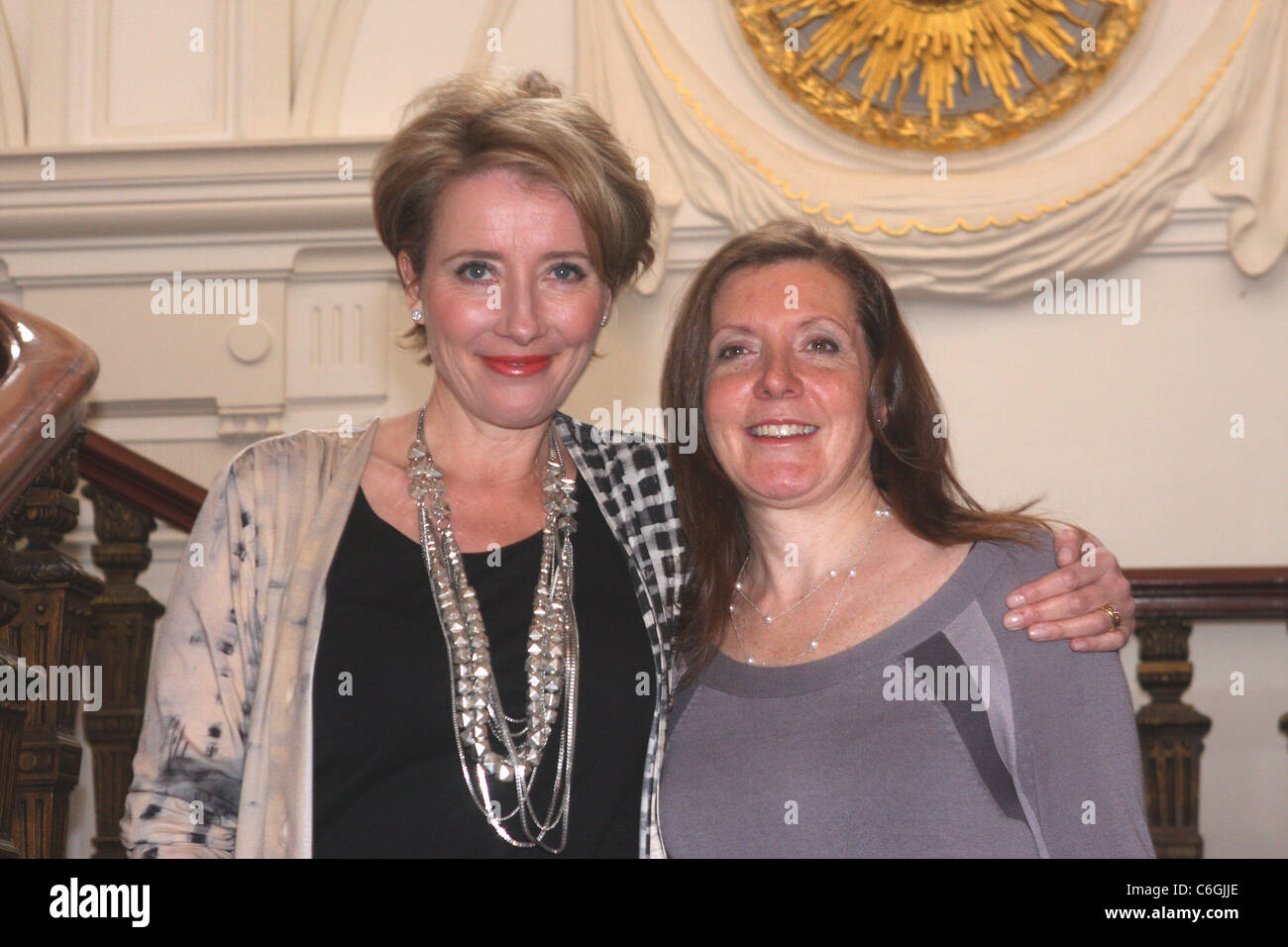 Emma thompson nanny mcphee photocall at the amstel hotel amsterdam ...