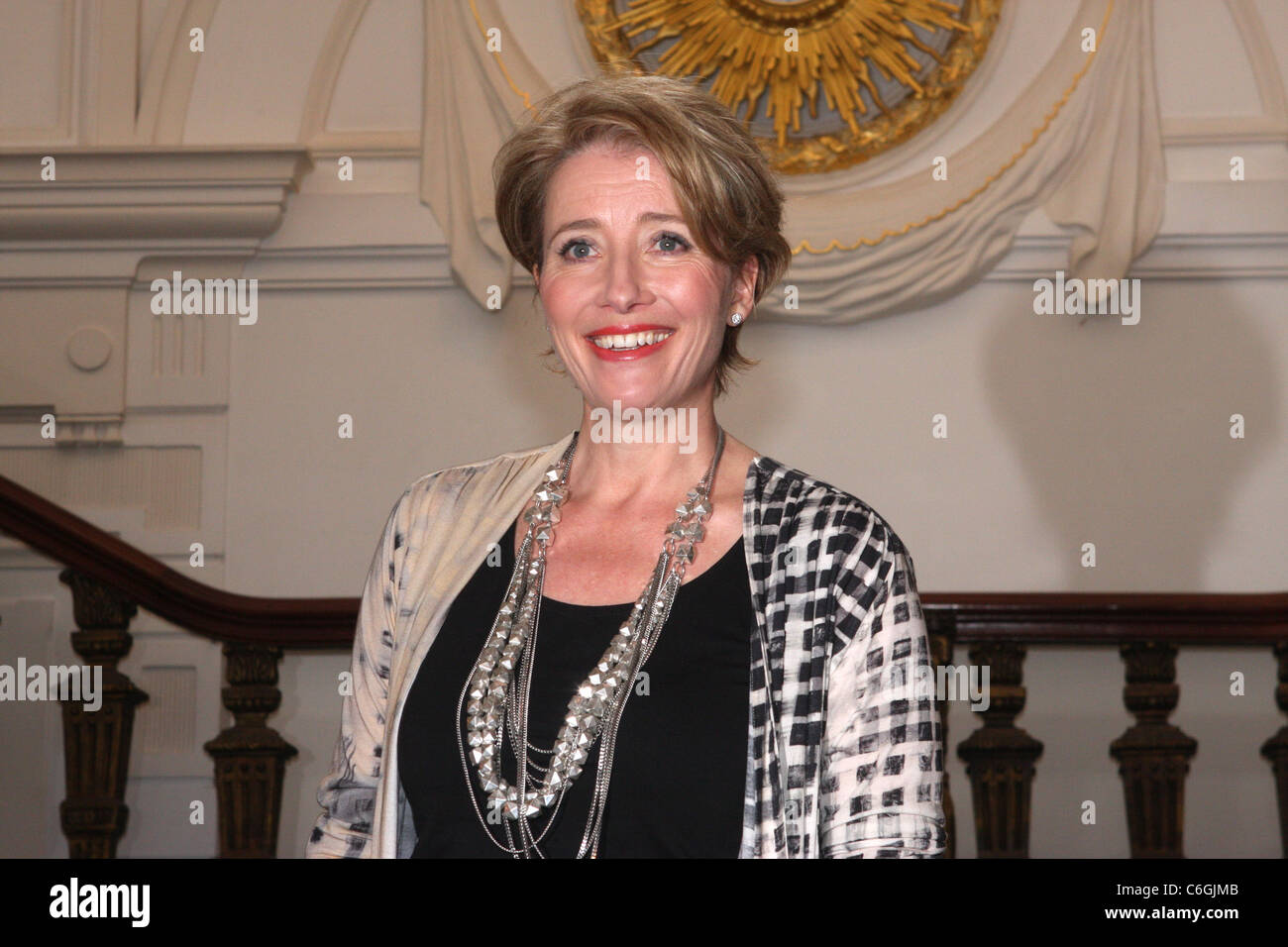 Emma thompson nanny mcphee photocall at the amstel hotel amsterdam ...