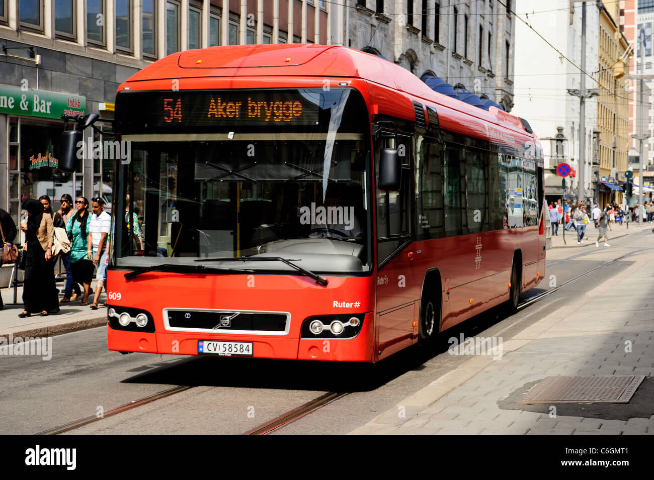Oslo bus Banque de photographies et d’images à haute résolution - Alamy