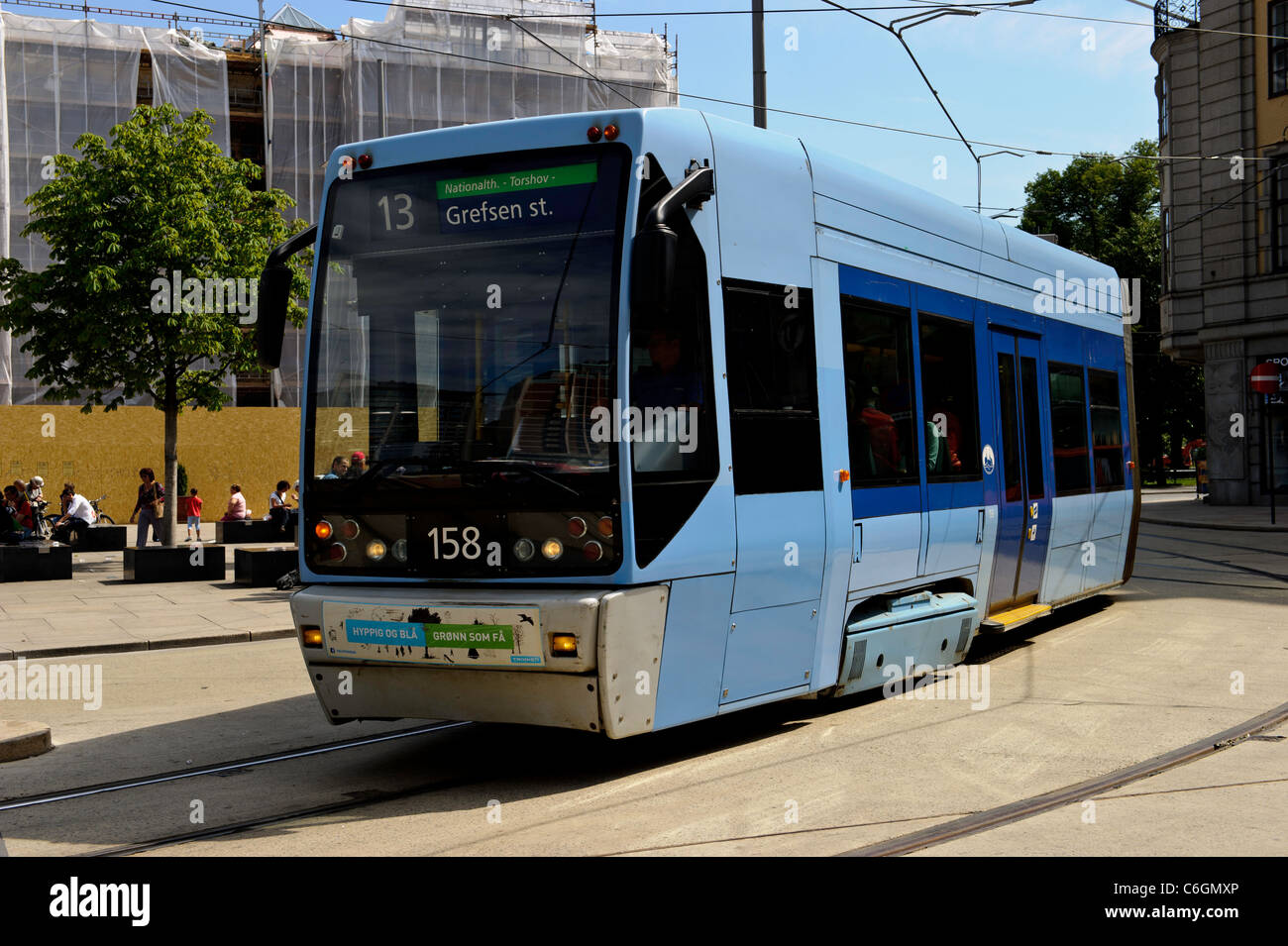 Oslo tram Banque de photographies et d’images à haute résolution - Alamy