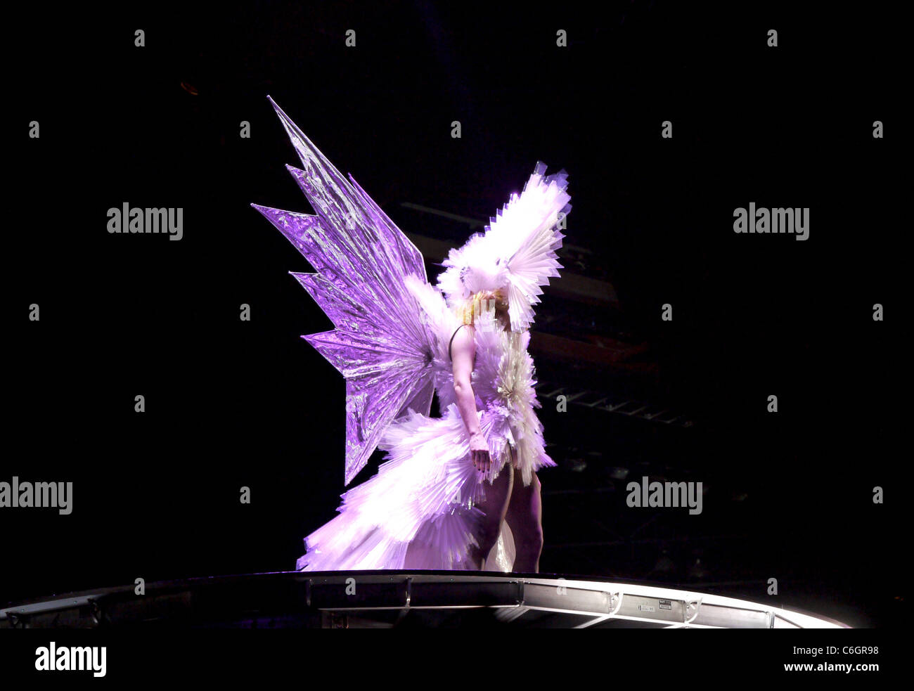 Lady Gaga concert au LG Arena Birmingham durant la dernière étape de ...