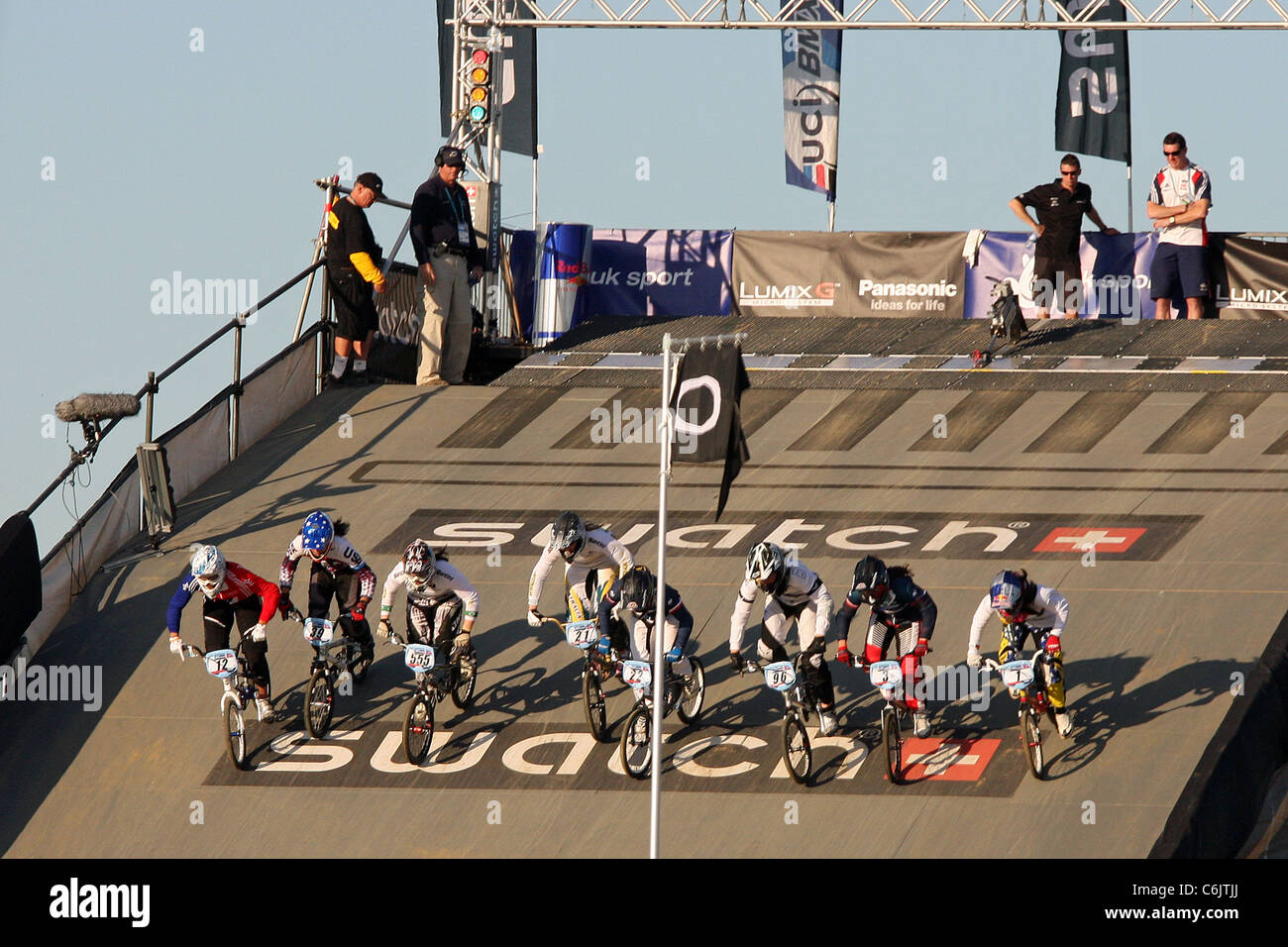 Bmx race start Banque de photographies et d’images à haute résolution ...