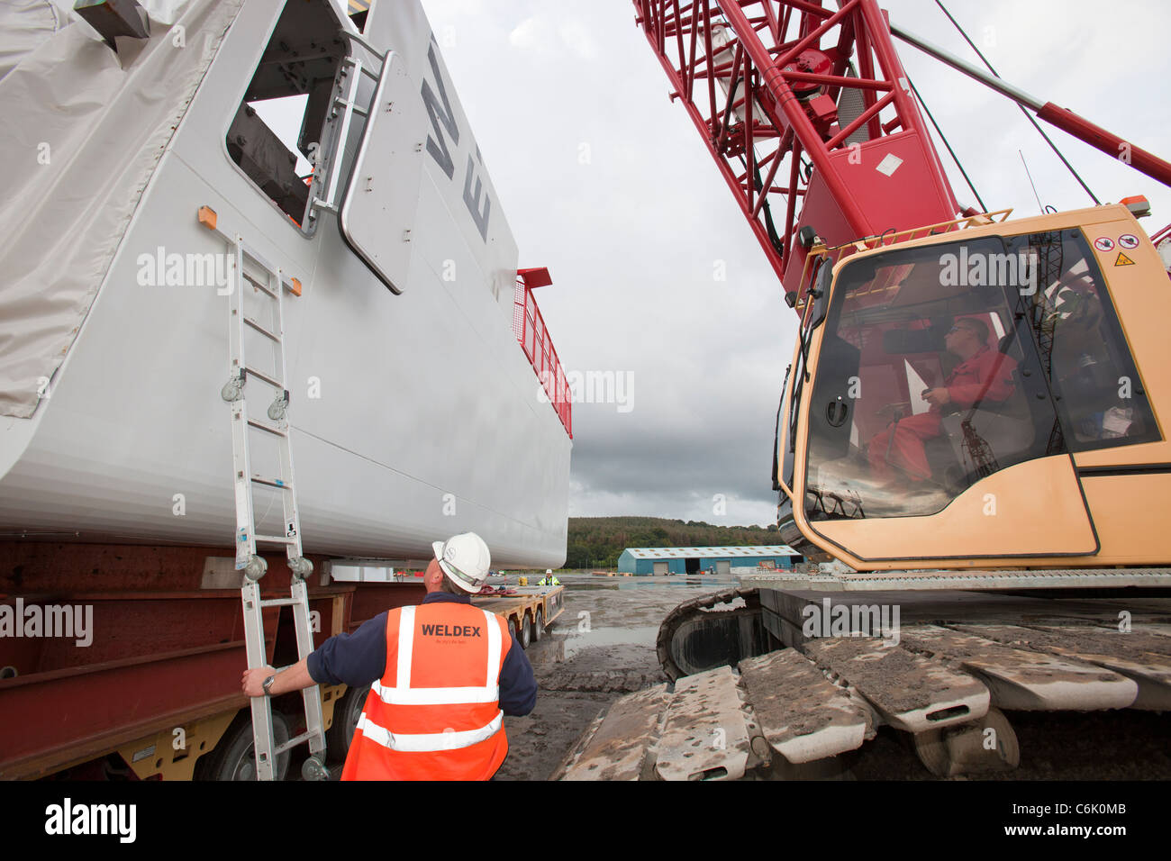 Mostyn docks Banque de photographies et d’images à haute résolution - Alamy