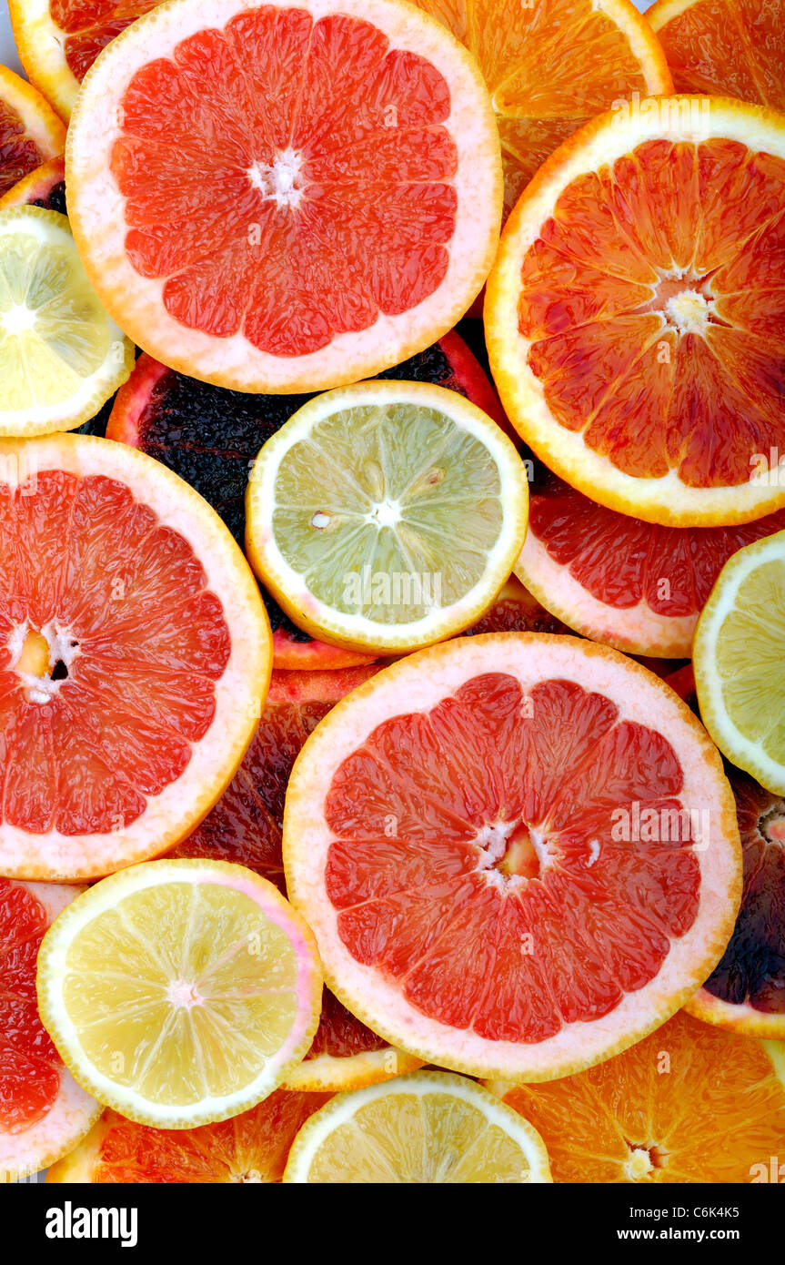 Fruit de couleur orange Banque de photographies et d’images à haute ...