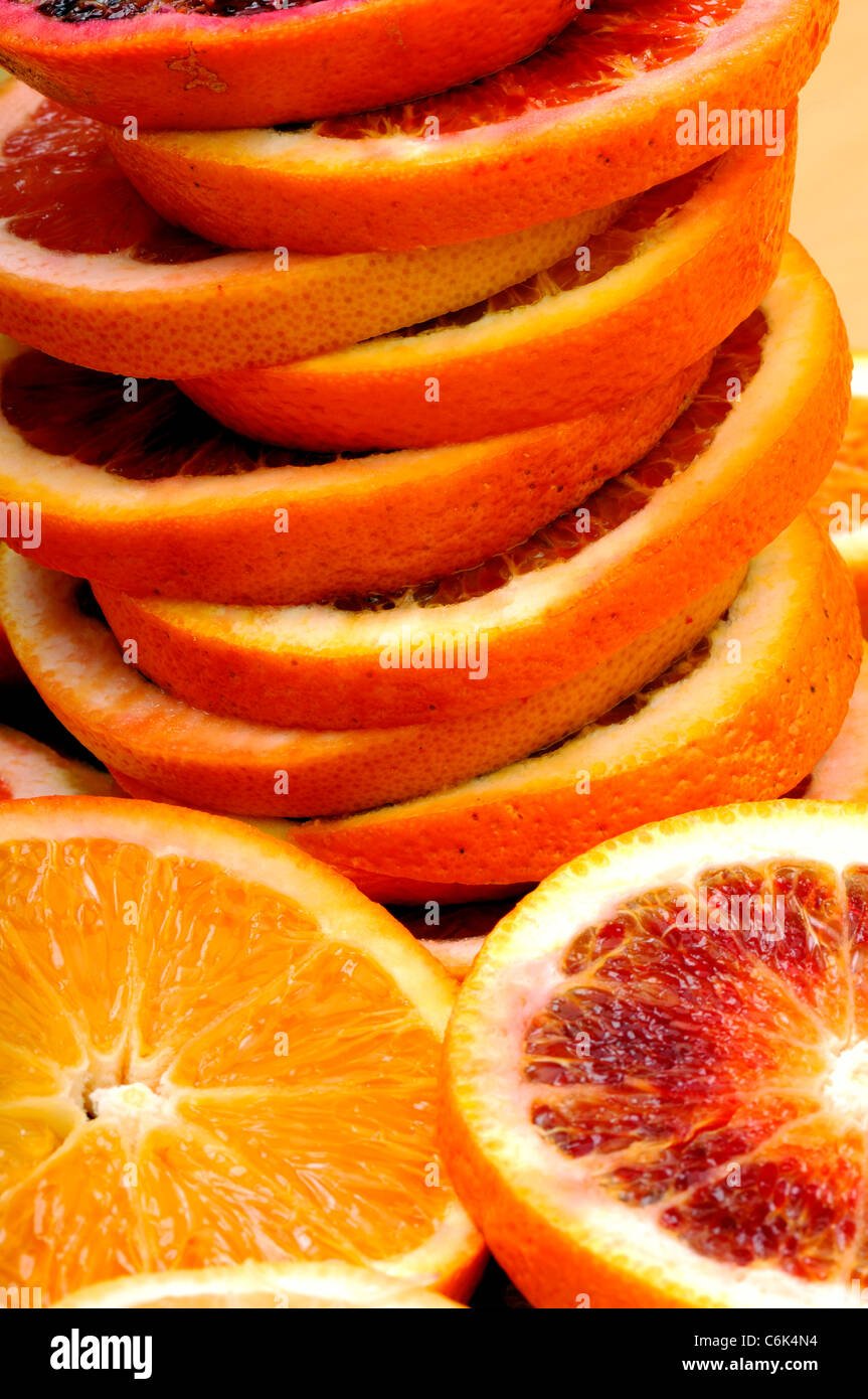 Fruit de couleur orange Banque de photographies et d’images à haute ...