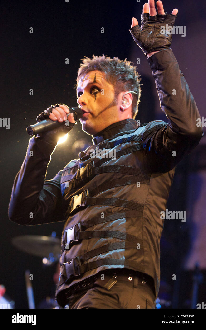 Dero Goi Oomph ! En concert au B1 Club Moscou, Russie - 03.06.10 Banque ...