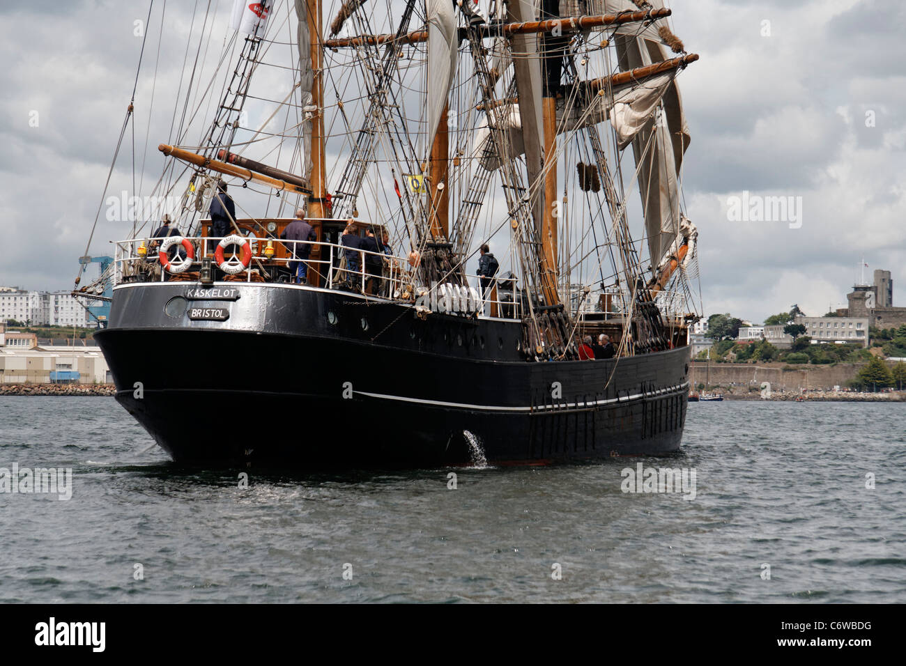 Kaskelot : trois-mâts barque (Bristol, UK), festival maritime de Brest ...