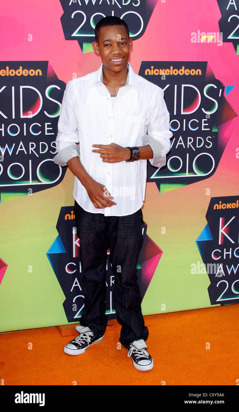 Tyler James Williams 23e Congrès annuel du Nickelodeon Kids' Choice ...