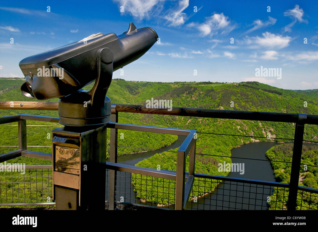 Méandre queuille Banque de photographies et d’images à haute résolution ...