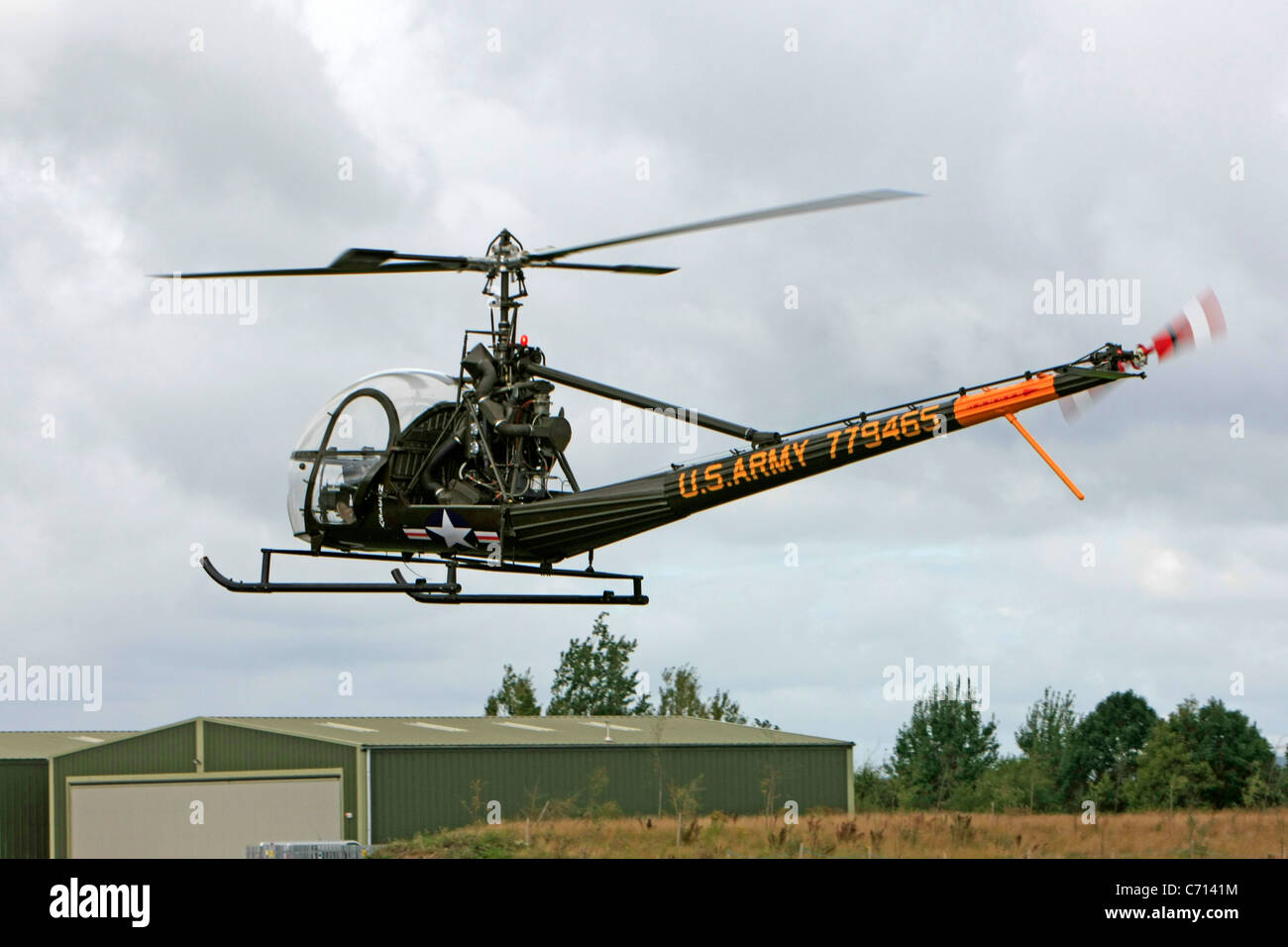 Hiller helicopter flying Banque de photographies et d’images à haute ...