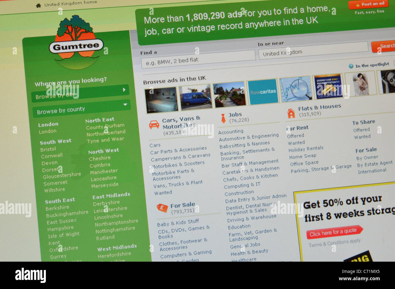 Logo gumtree Banque de photographies et d’images à haute résolution - Alamy
