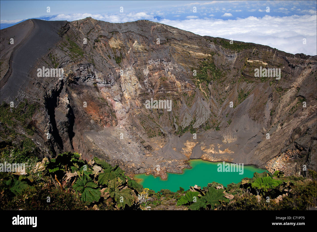 Volcan irazu costa rica Banque de photographies et d’images à haute ...
