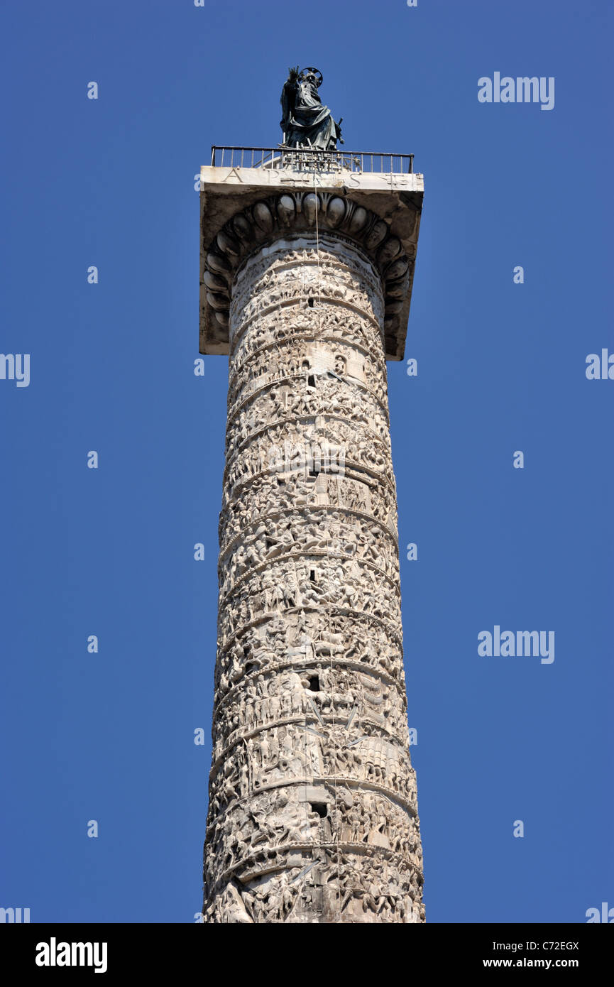 Colonne de marco aurelio Banque de photographies et d’images à haute ...