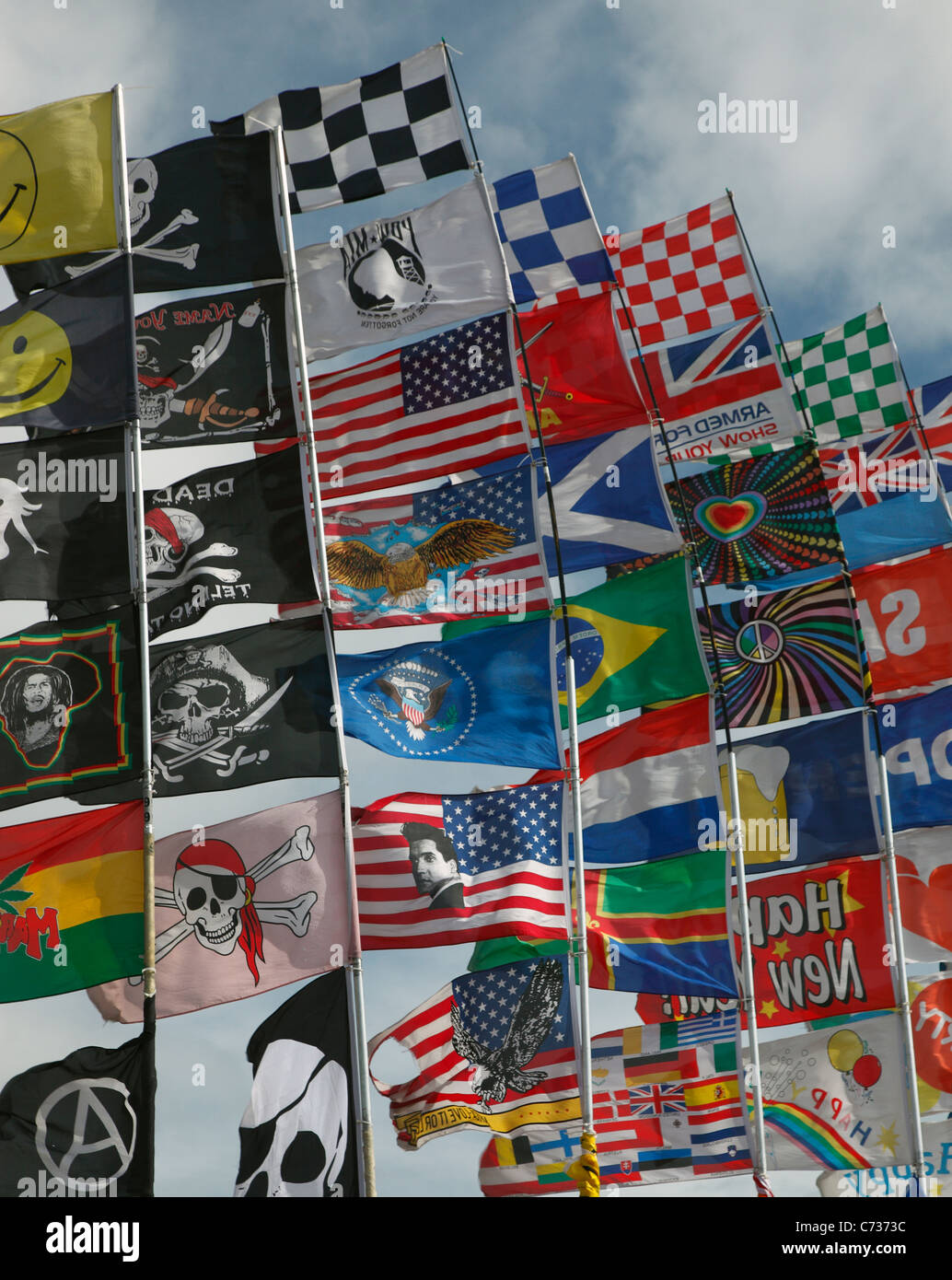 Aux drapeaux Banque de photographies et d’images à haute résolution - Alamy