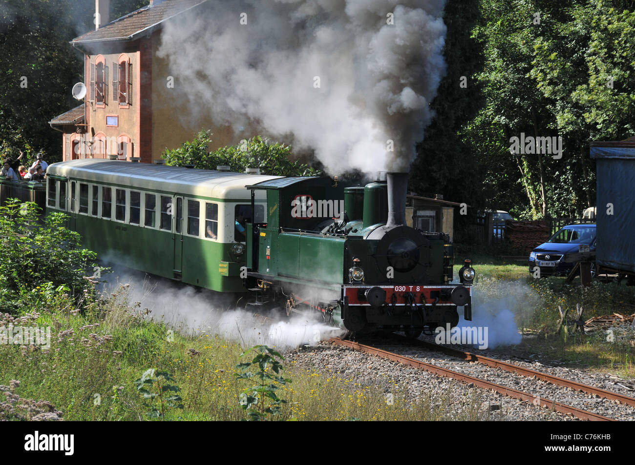 Railway station france train steam Banque de photographies et d’images ...