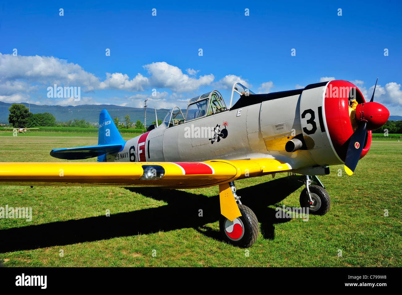 T6 texan aircraft Banque de photographies et d’images à haute ...