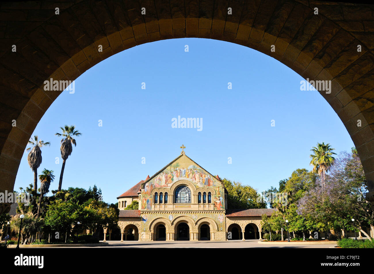 Stanford memorial arch Banque de photographies et d’images à haute ...