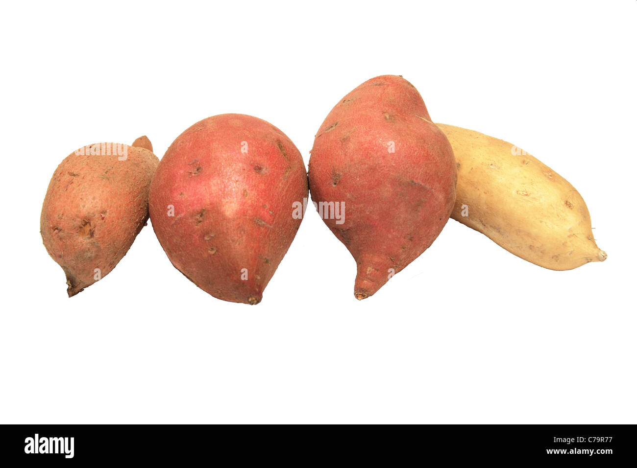 Patate douce différentes couleurs Banque de photographies et d’images à ...