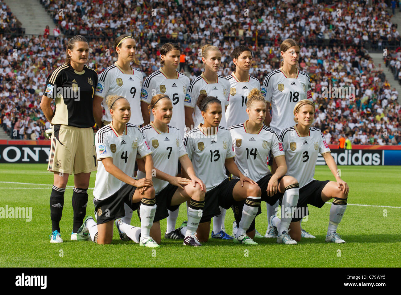 German women football team Banque de photographies et d’images à haute ...