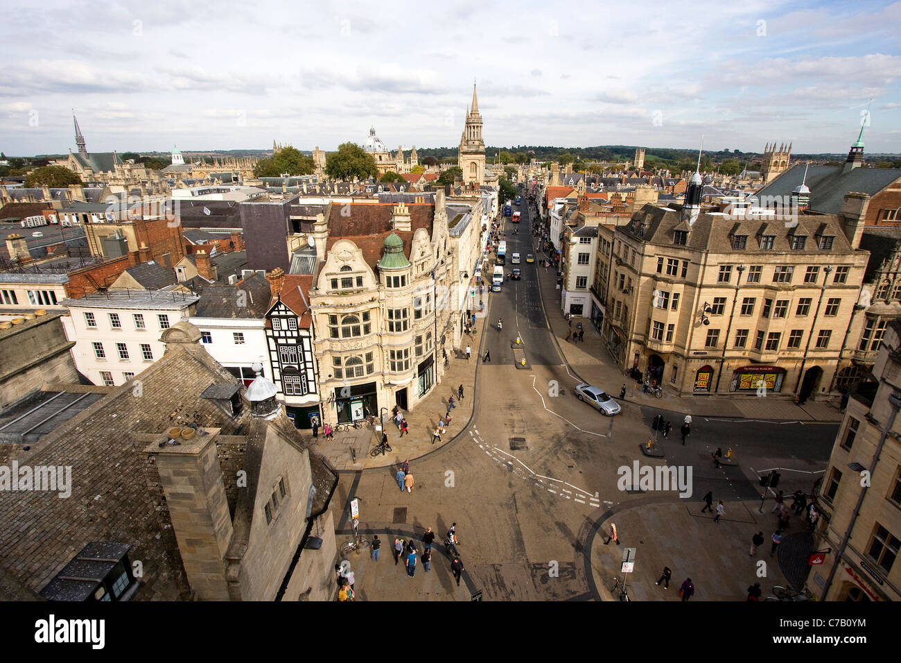Oxford Centre Ville Banque d'image et photos - Alamy
