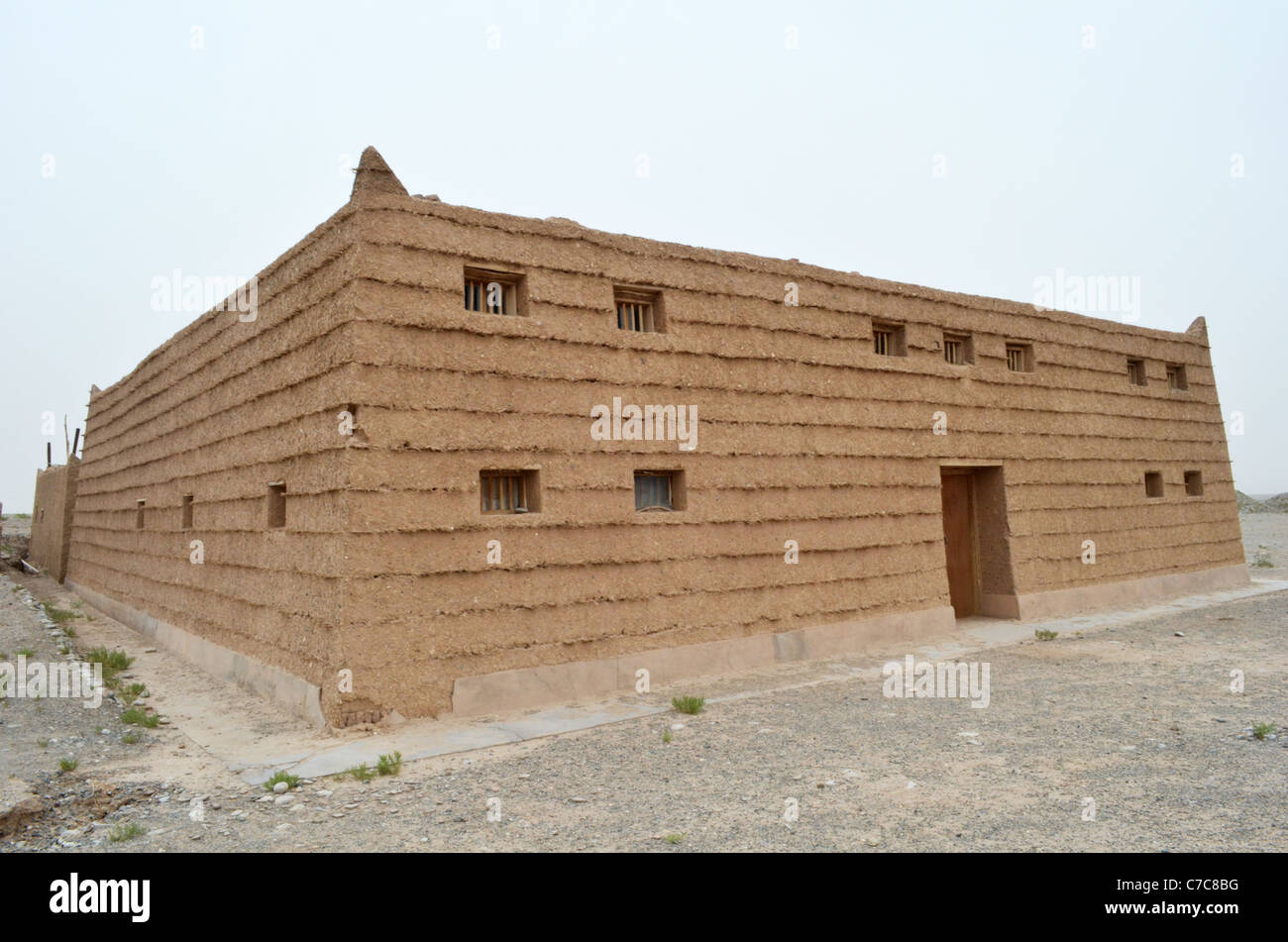 Une maison moderne construite de manière traditionnelle, à l'aide de ...
