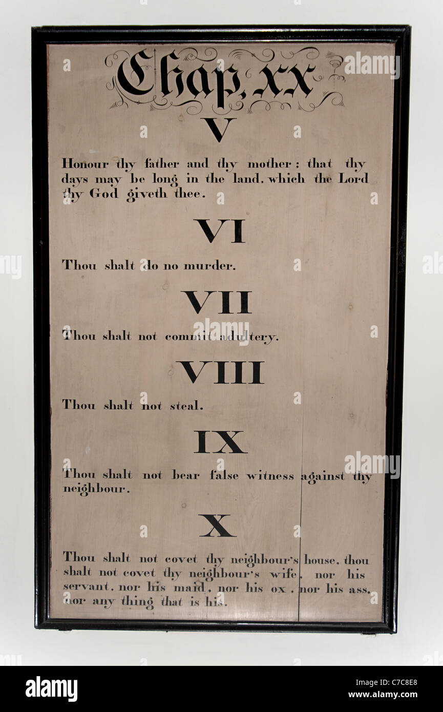 Dix commandements Banque de photographies et d’images à haute ...