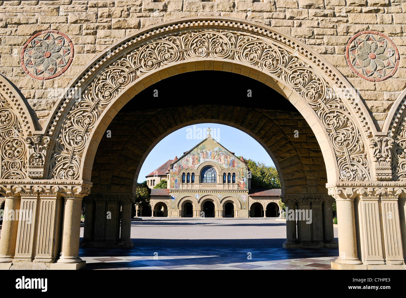 Stanford memorial arch Banque de photographies et d’images à haute ...