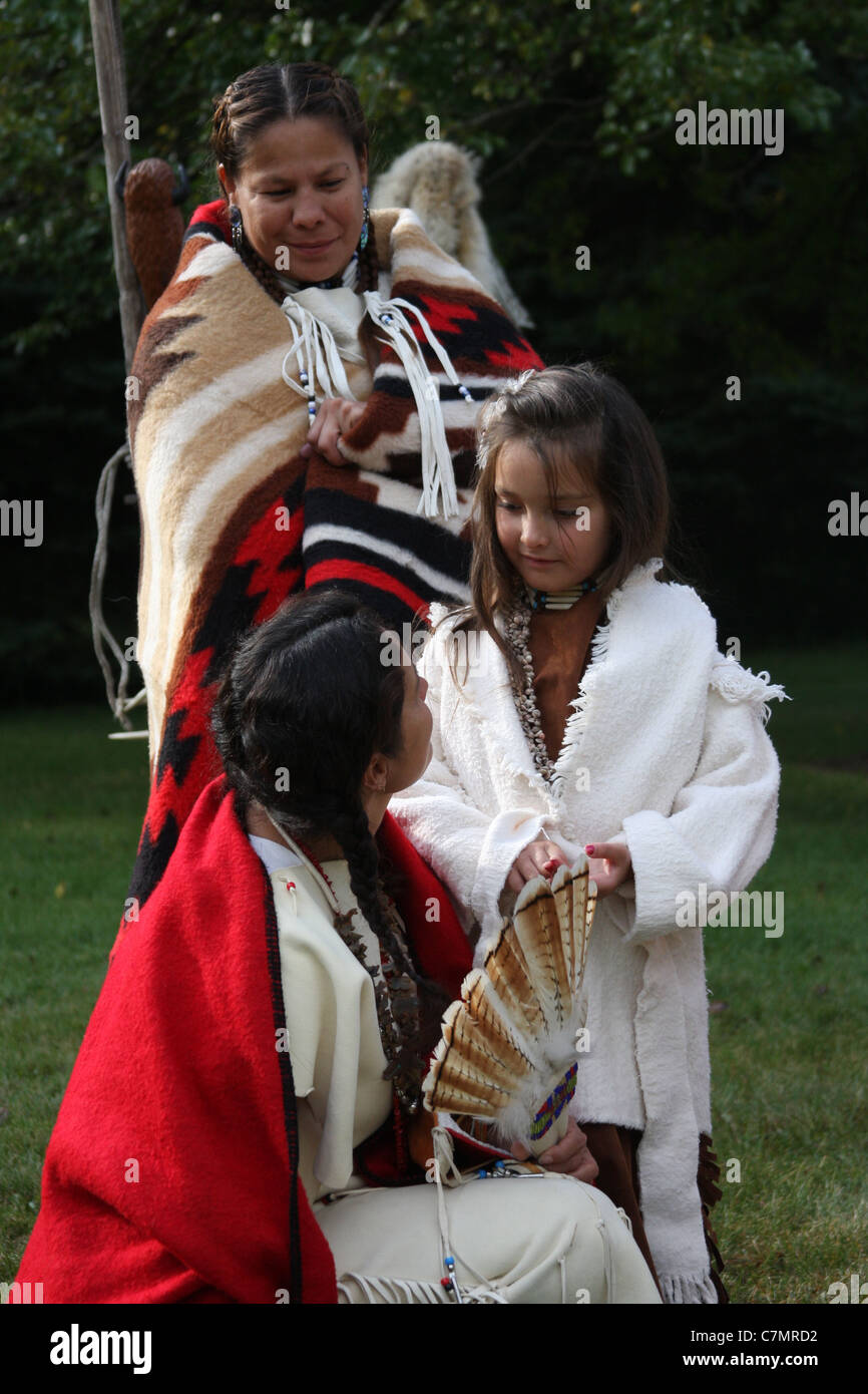 Lakota sioux native american child Banque de photographies et d’images ...