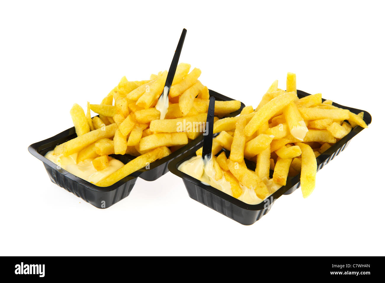 Barquettes de frites Banque de photographies et d’images à haute ...