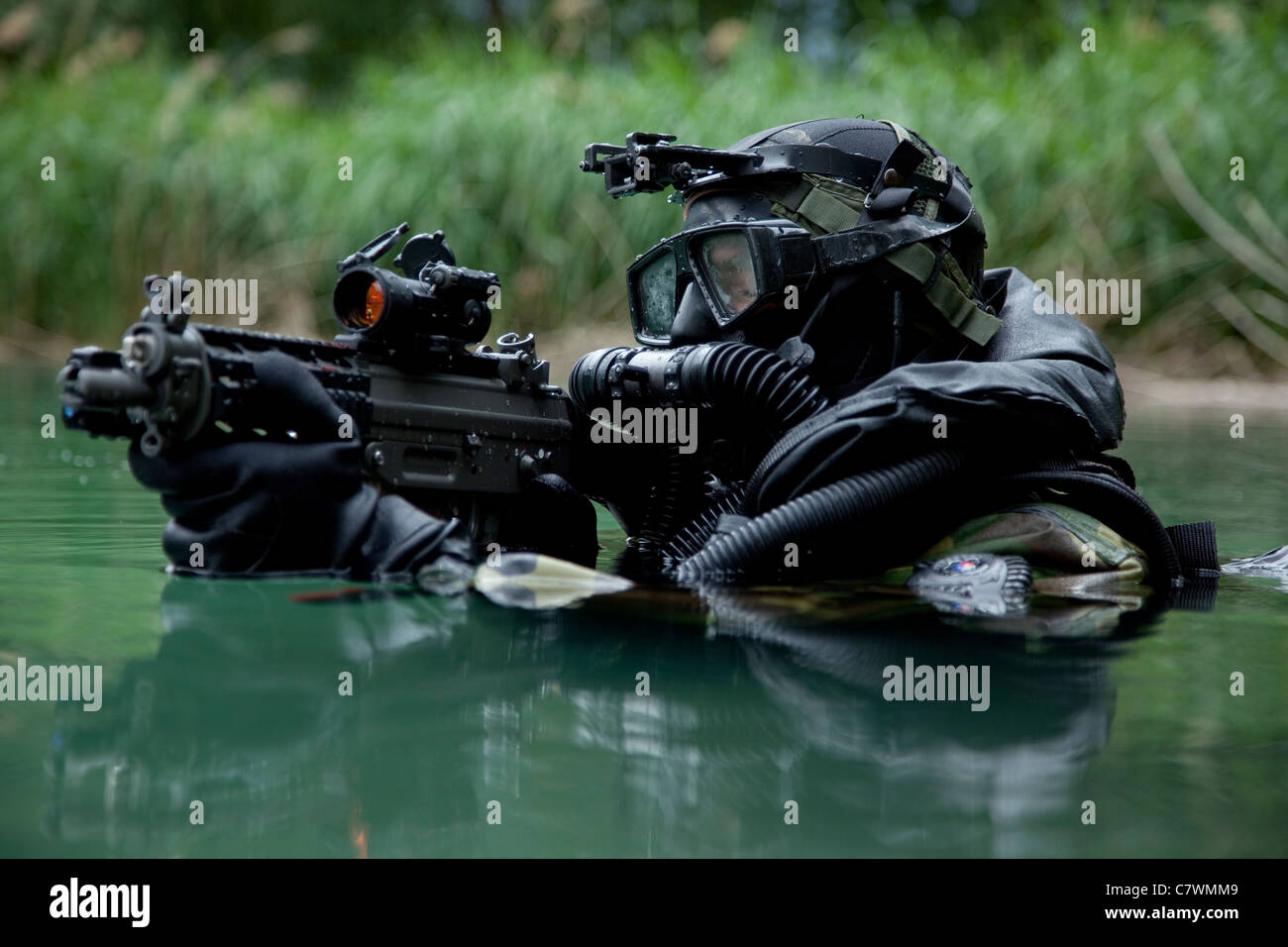 Cours plongeur de combat Banque de photographies et d’images à haute ...