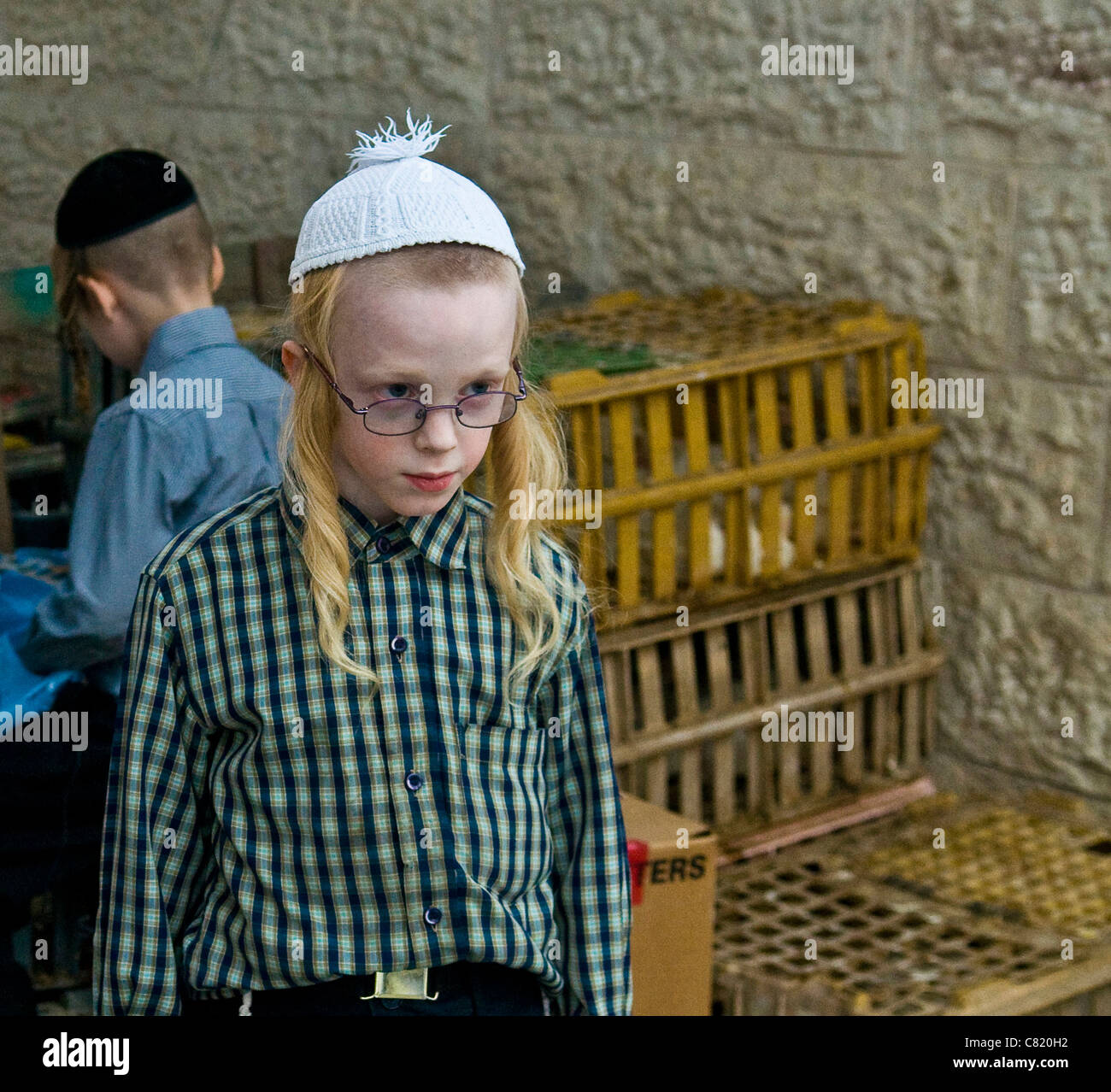 Jewish boy Banque de photographies et d’images à haute résolution - Alamy