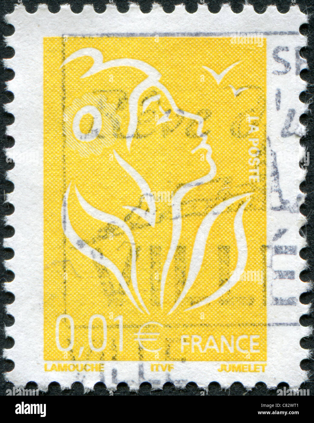 France stamp marianne Banque de photographies et d’images à haute ...