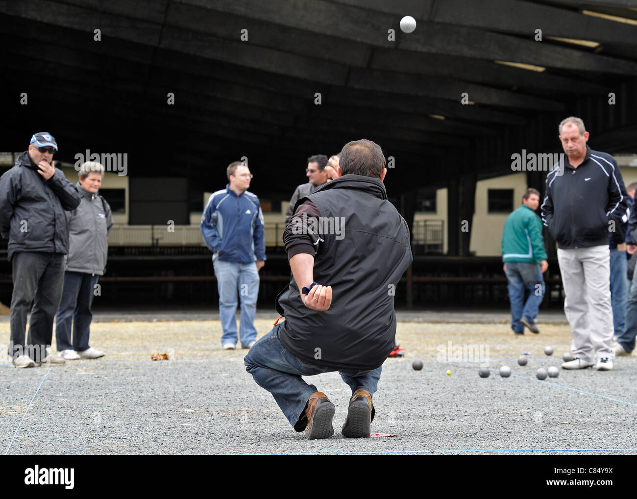 French petanque championships Banque de photographies et d’images à ...