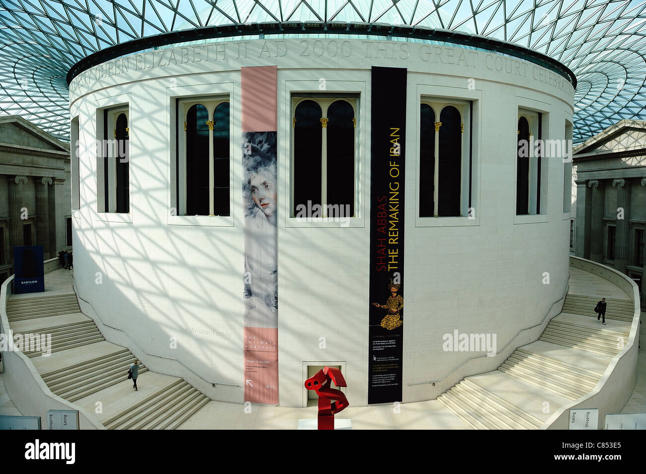 La grande salle de lecture du british museum Banque de photographies et ...