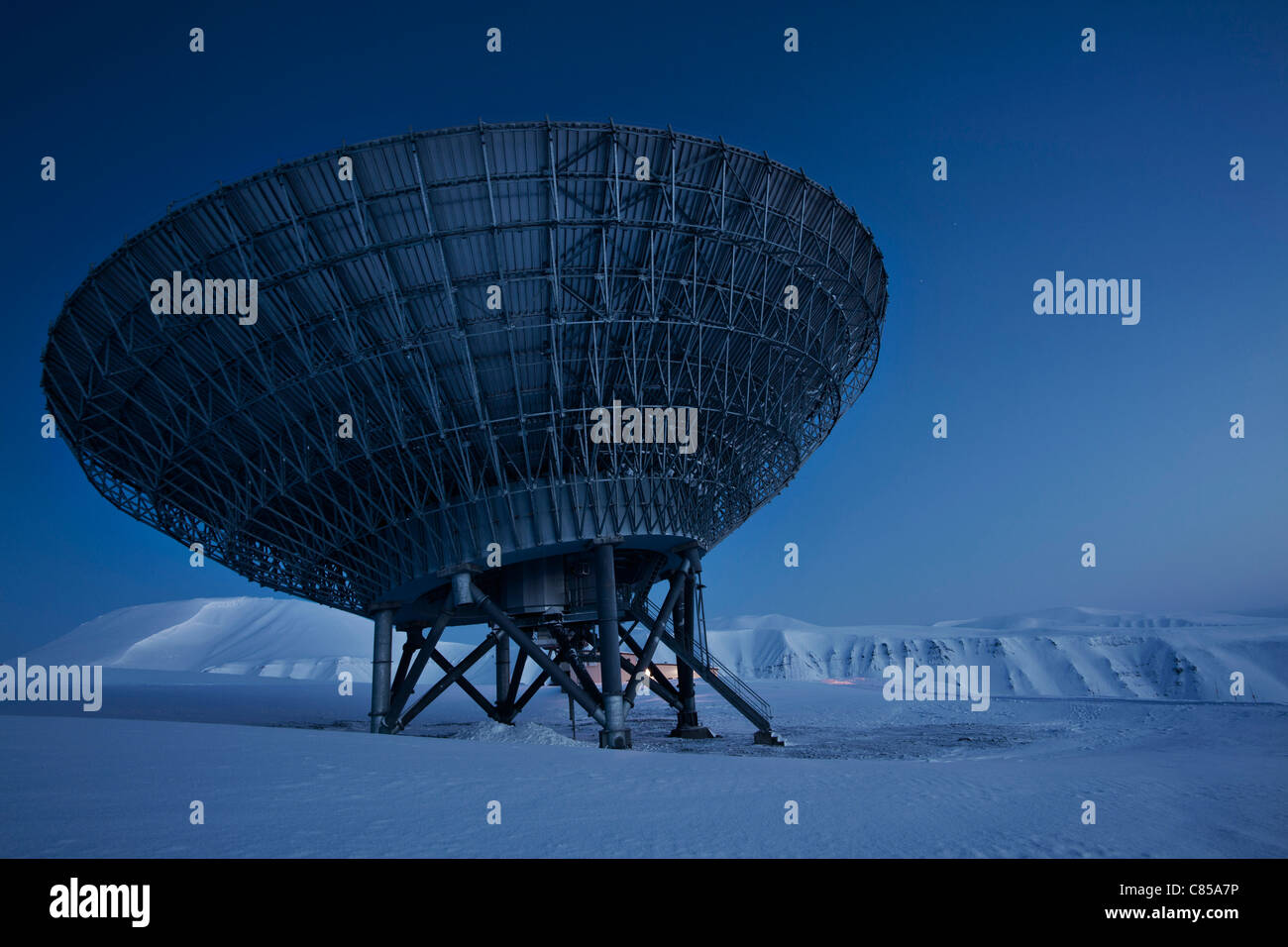 Satellite view svalbard Banque de photographies et d’images à haute ...