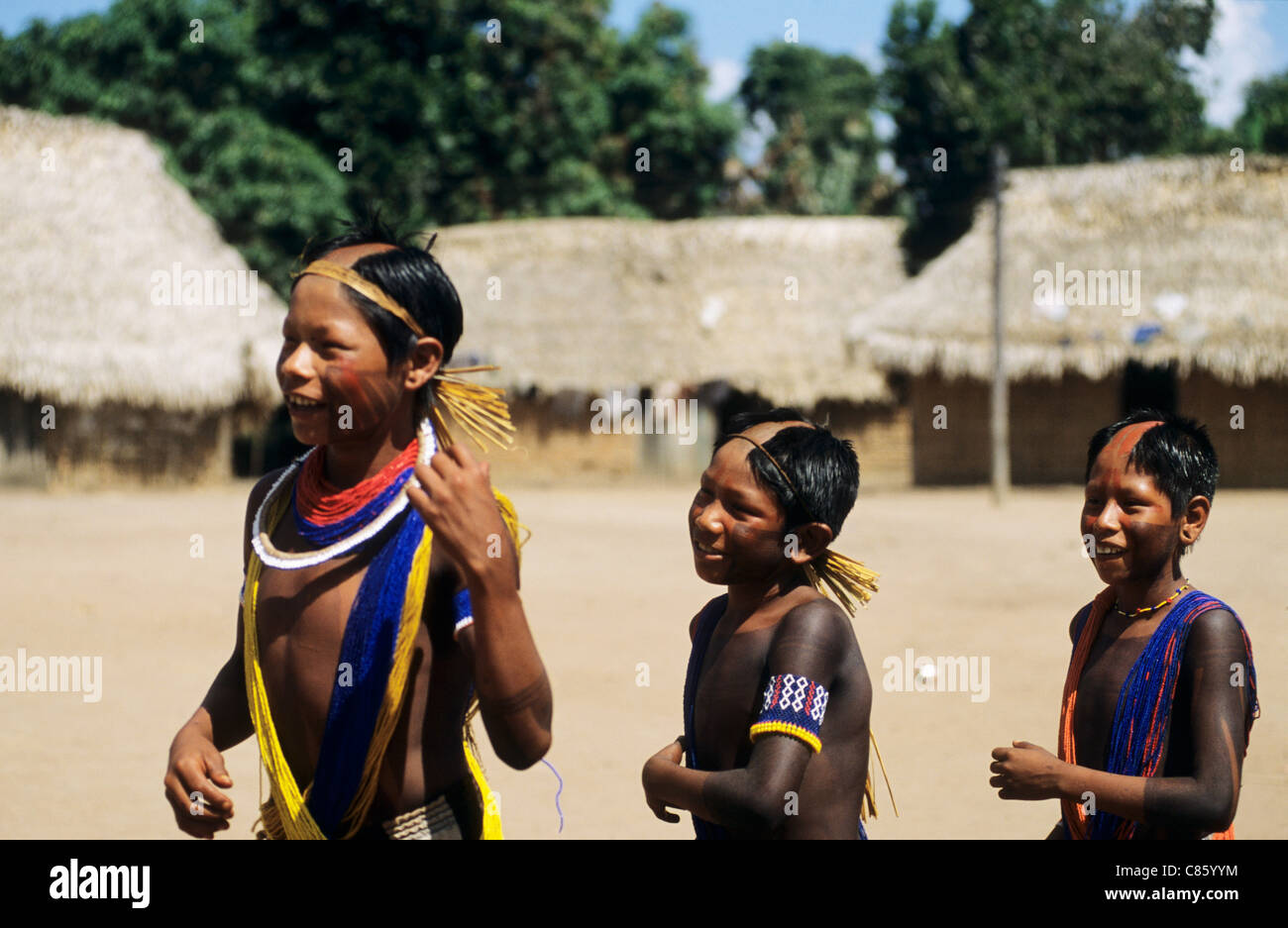 Kayapo tribe Banque de photographies et d’images à haute résolution - Alamy