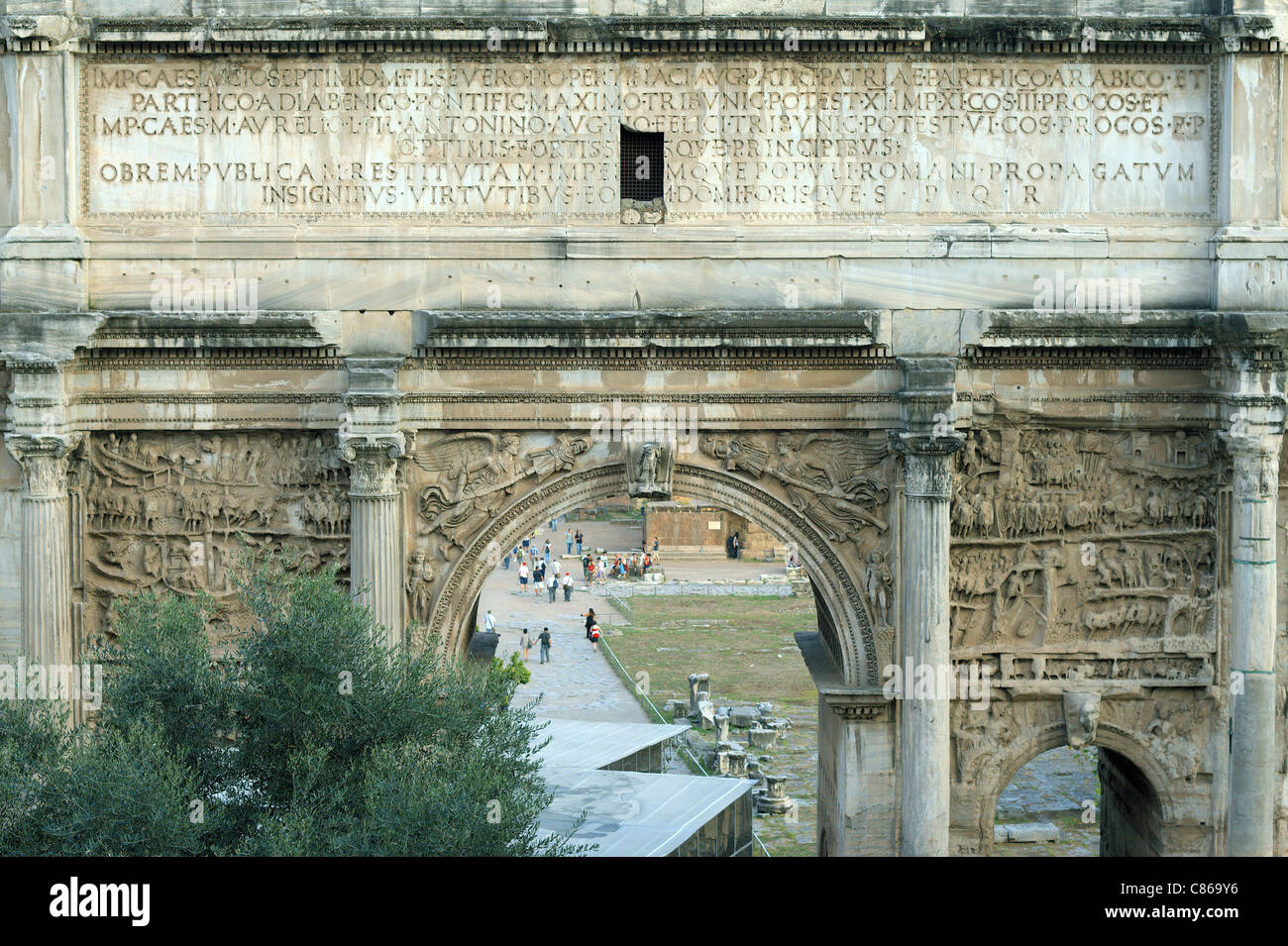 Arc De Triomphe Septime Sévère Banque d'image et photos - Alamy