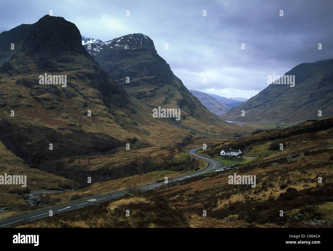 A82 route glencoe Banque de photographies et d’images à haute ...