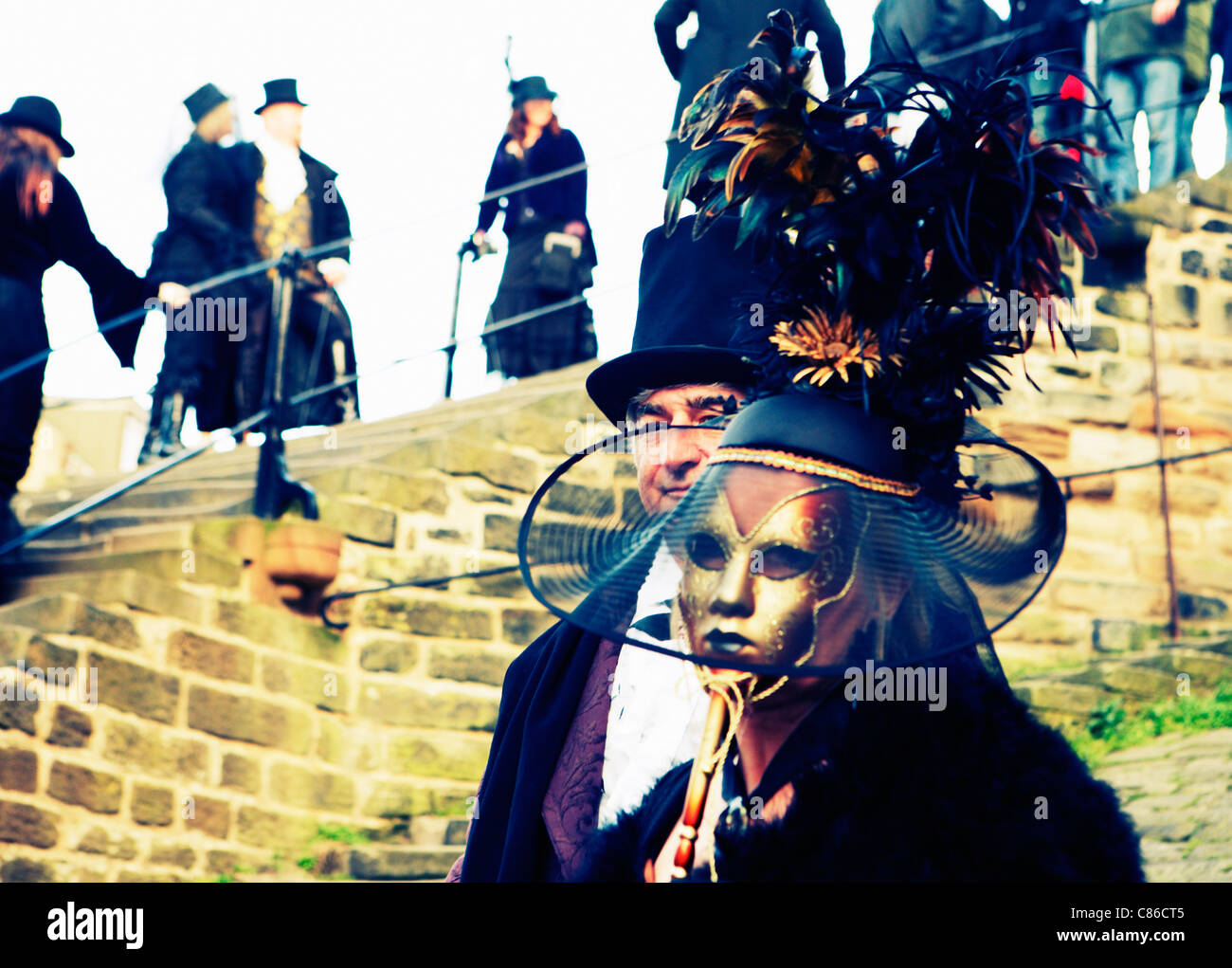 Goths whitby Banque de photographies et d’images à haute résolution - Alamy