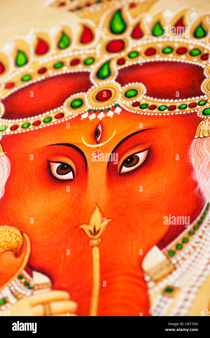 Stylized ganesha Banque de photographies et d’images à haute résolution ...