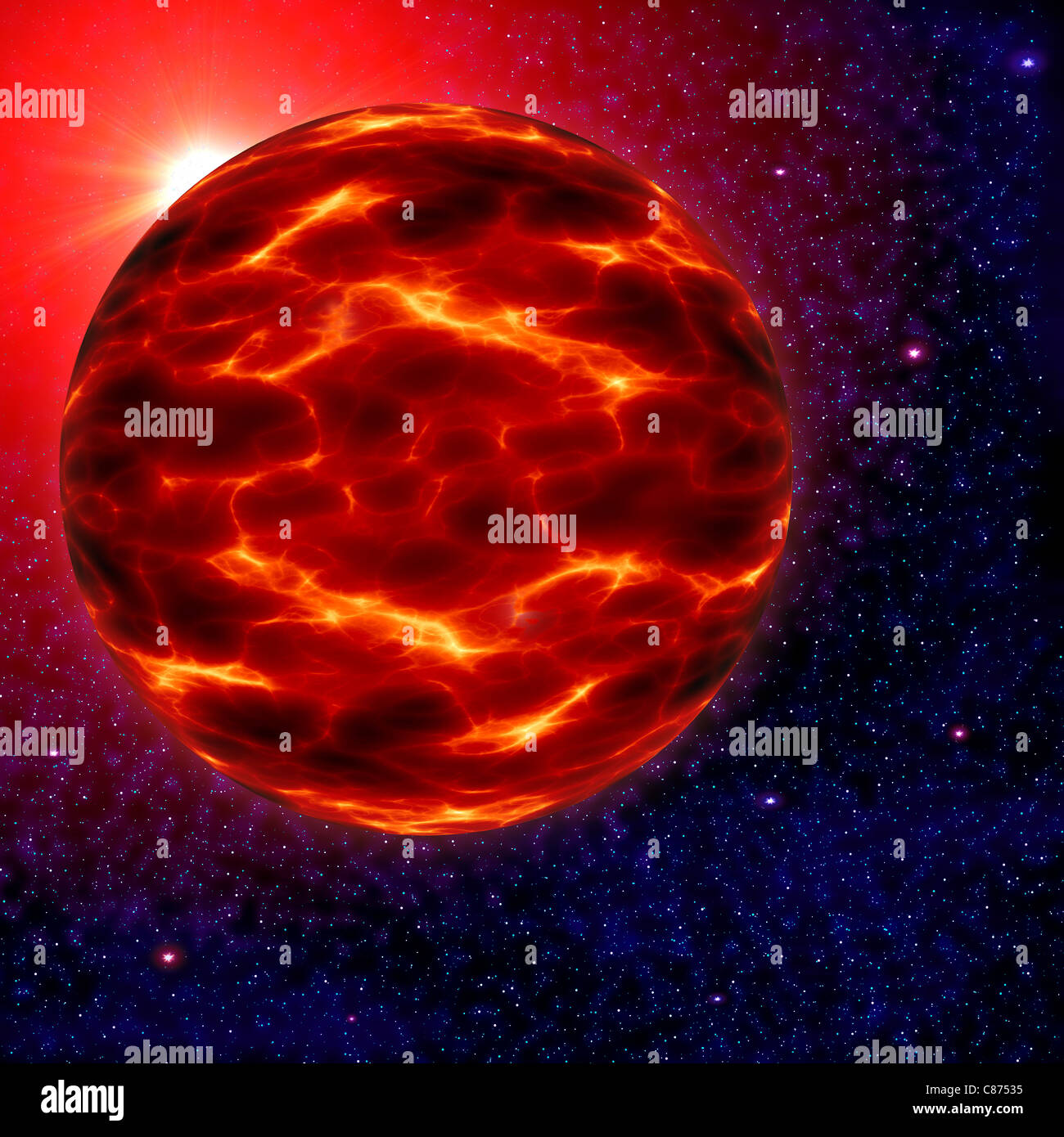 Supernova Qui Explose Banque d'image et photos - Alamy