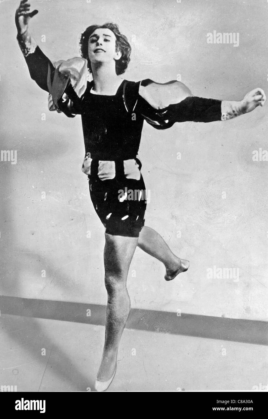 Nijinsky and ballet Banque d'images noir et blanc - Alamy