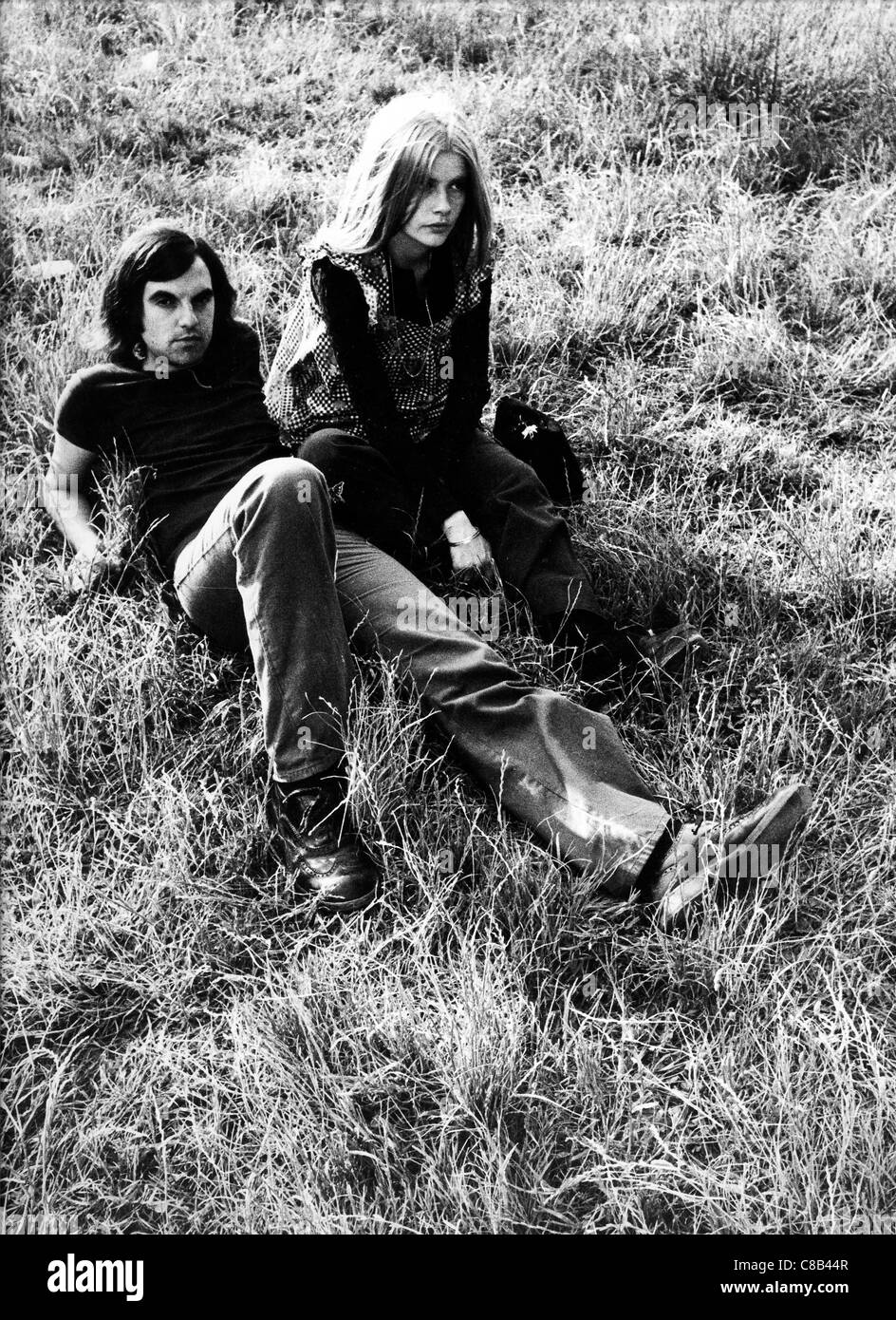 Couple de hippies Banque de photographies et d’images à haute ...